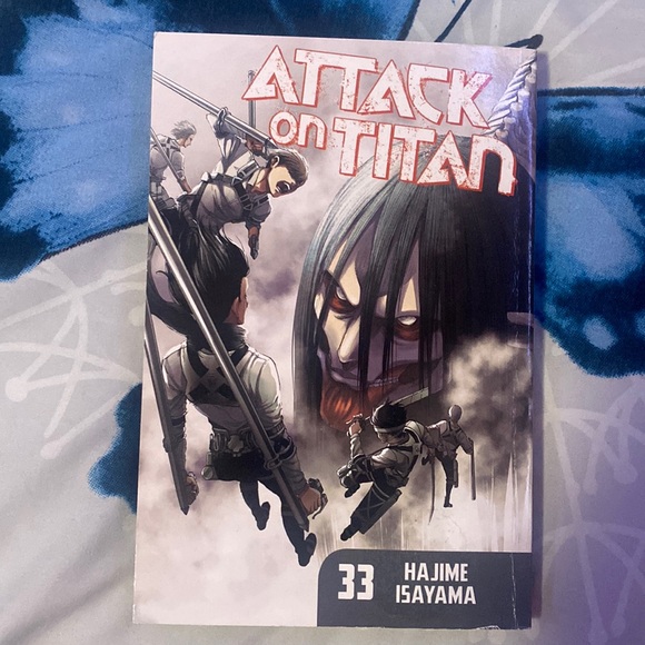 Other | Attack On Titan Manga Comic Book Volume 33 Hajime Isayama ...